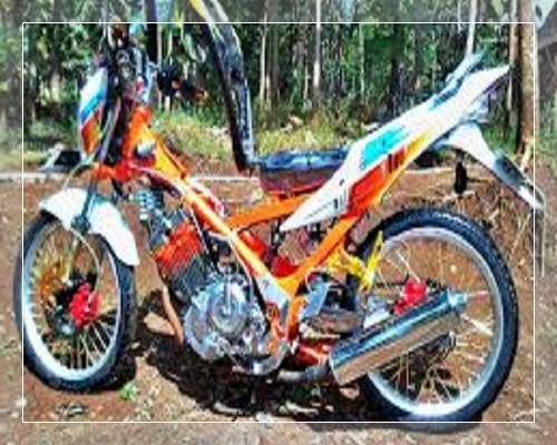 53 Gambar modifikasi satria fu sederhana tapi keren simple standar ban ...