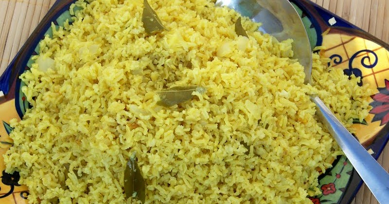 Kitchen Simmer: Sri Lankan Fragrant Yellow Rice