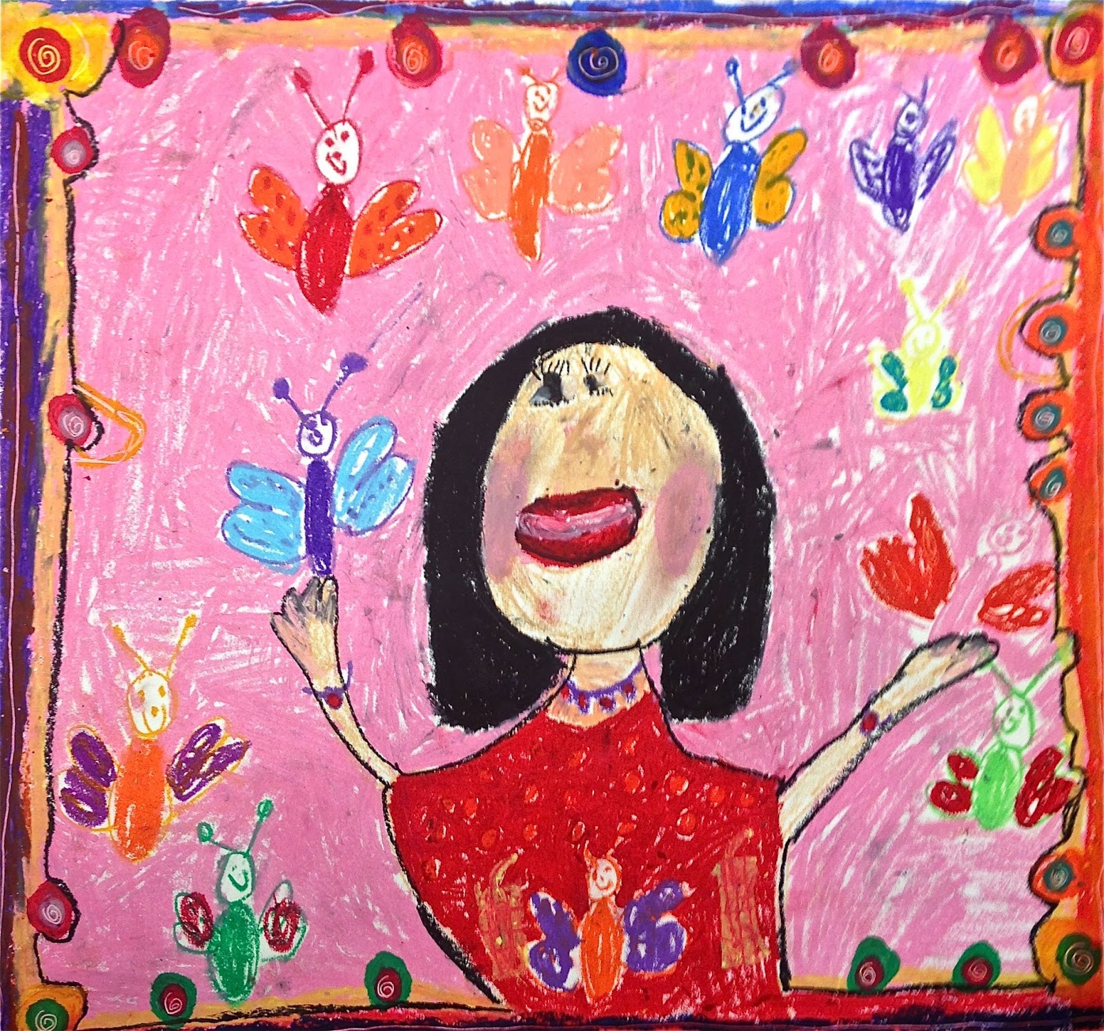 The Art Studio at PS 250: Grade 2 Narrative Self-Portraits