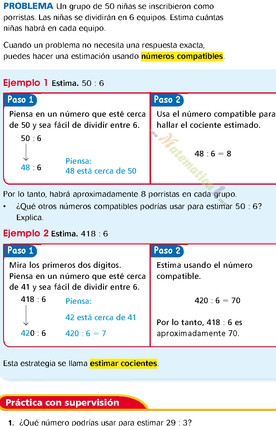 MULTIPLICACIÓN Y DIVISIÓN EJEMPLOS DE MATEMATICA 4–CUARTO BASICO PDF
