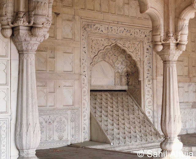 Pixelated Memories: Shah Burj and Burj-i-Shamli, Red Fort complex, Delhi