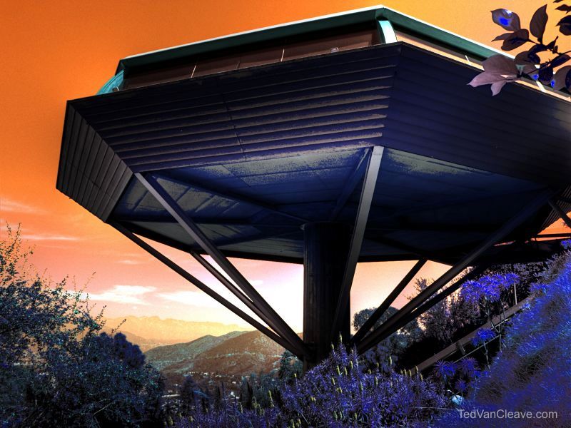Chemosphere-Malin Residence / By John Lautner ~ HouseVariety