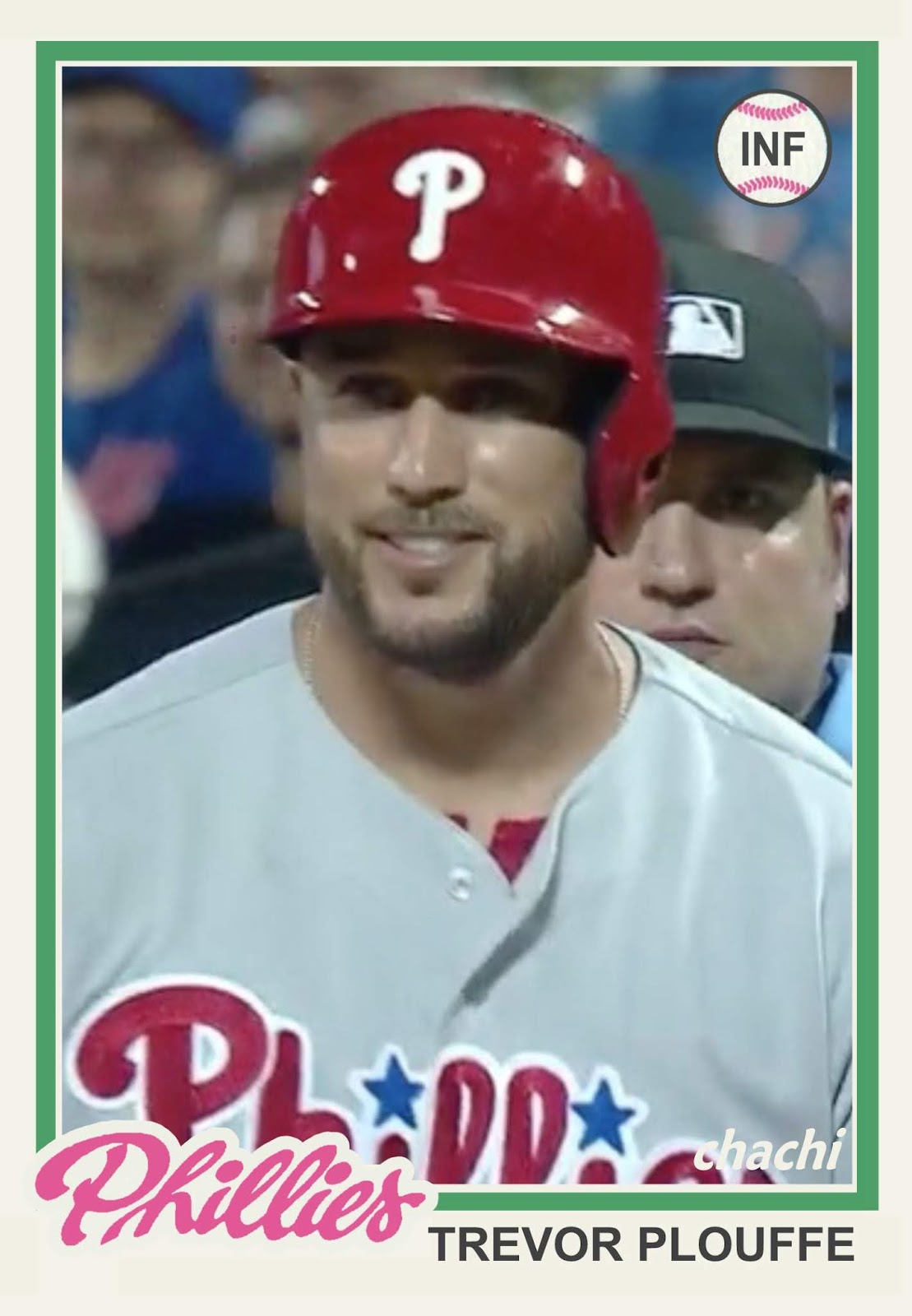 The Phillies Room: 2018 Chachi #43 Trevor Plouffe