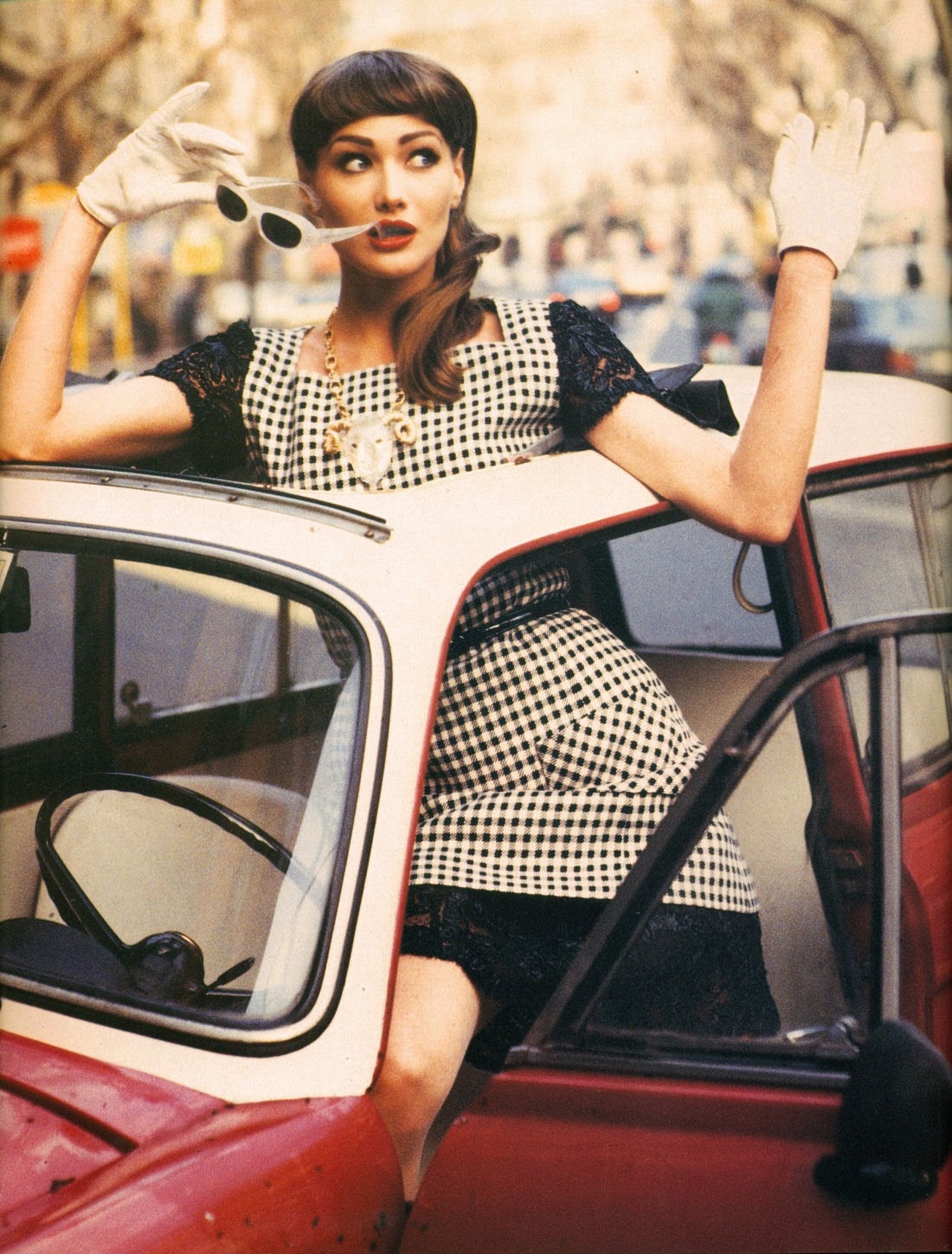 La Vie en Pose: Vogue Italia March 1992