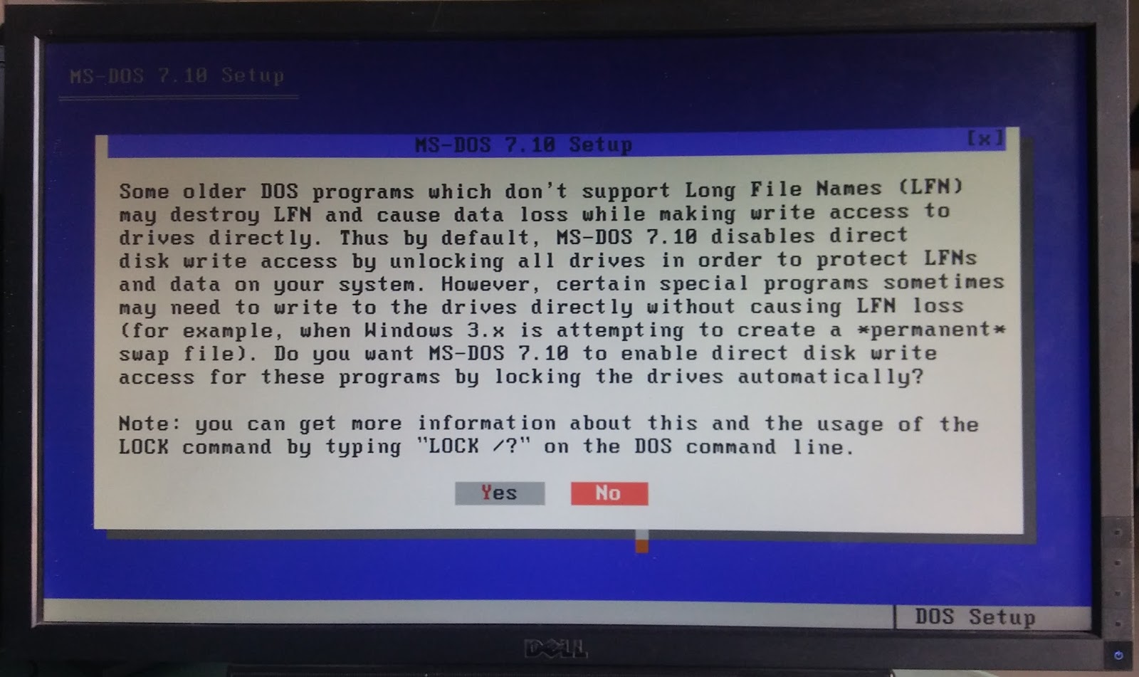 MS DOS Installation - Keshav's Blog