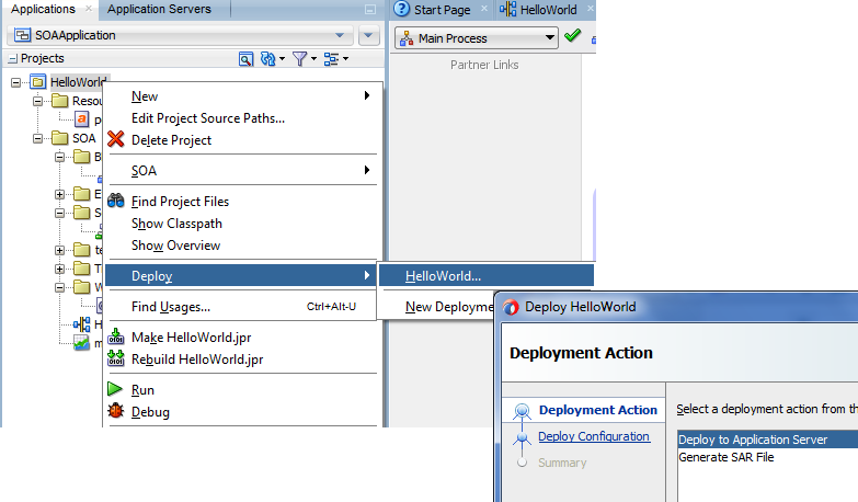 Get Started With Oracle Soa 12c Hello World Sample Oracle Fusion Middleware Blog