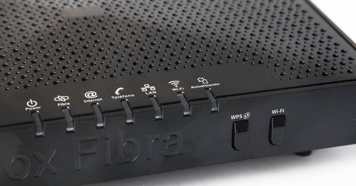 Así es por dentro un Router de Fibra Óptica.