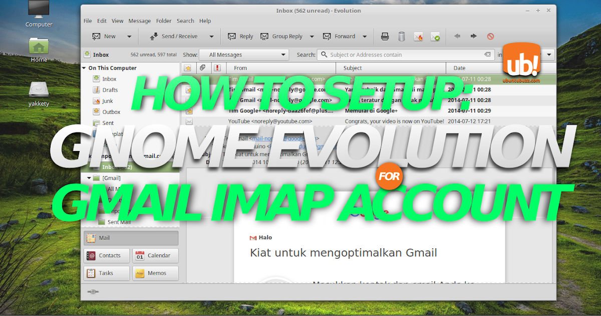 How To Setup Evolution for Gmail IMAP Account