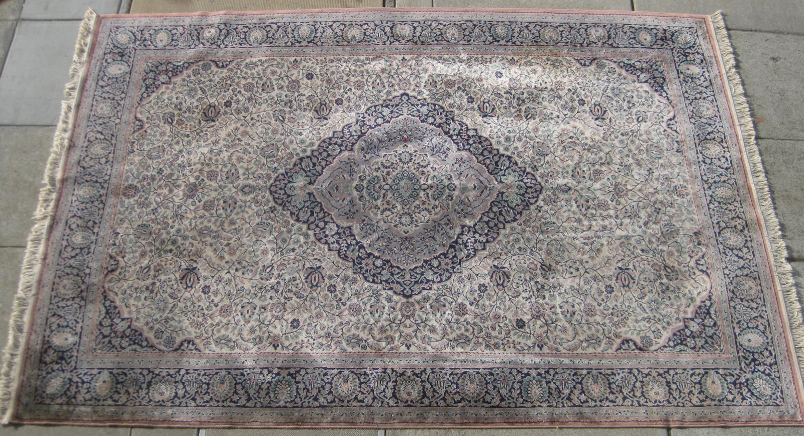 UHURU FURNITURE & COLLECTIBLES: SOLD - 10' X 6.5' Belgian Rug - $200