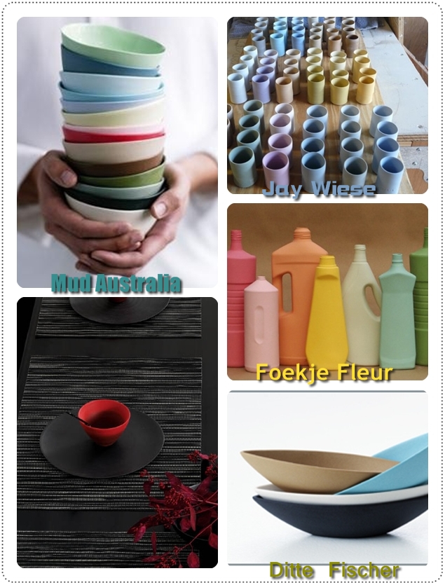 Noot & Zo Ceramics and pottery design by Suus Notenboom: Colored ...