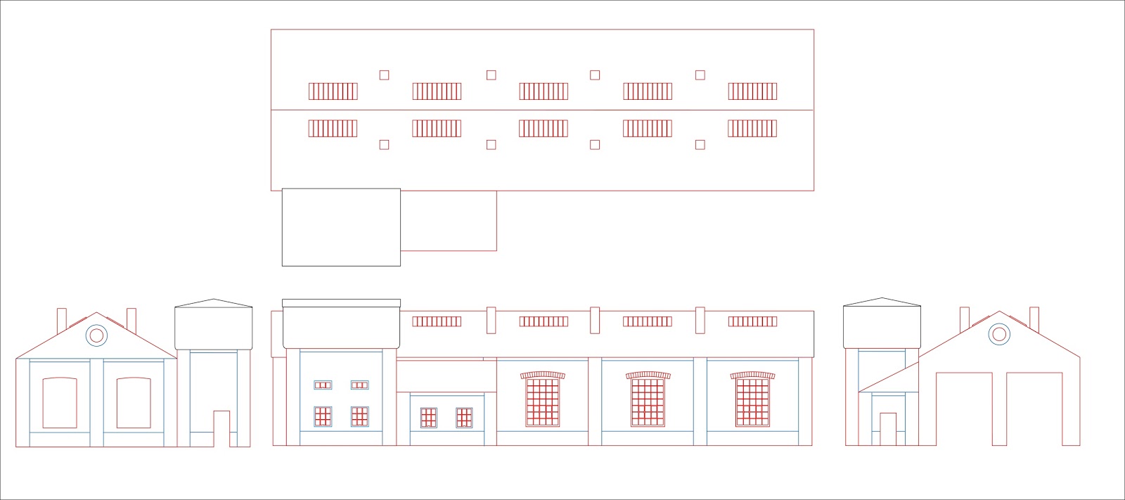 Engine Shed Building - Plan - Grogley Junction & Polbrock Engine Shed ...