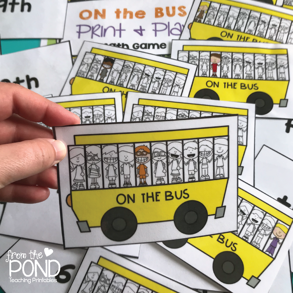 Ordinal Number Activities | From the Pond