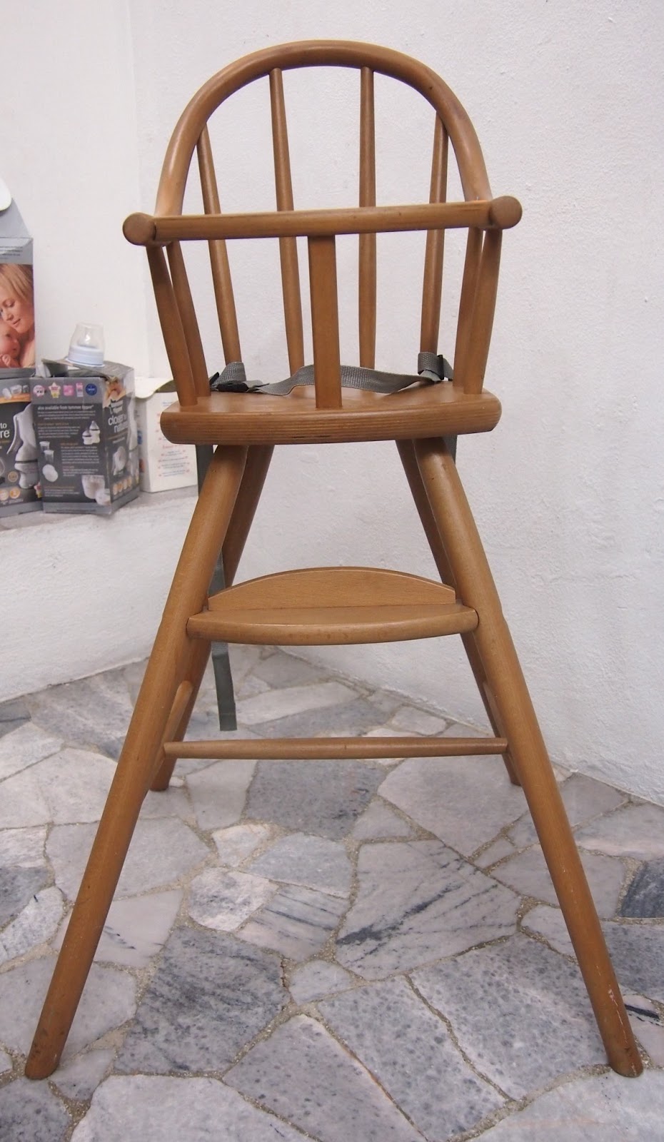 JuaiMurah: Solid Wood Classic High Chair