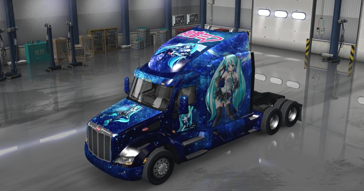 Pack de Skins Anime Hatsune Miku! - American Truck Simulator Mods ...