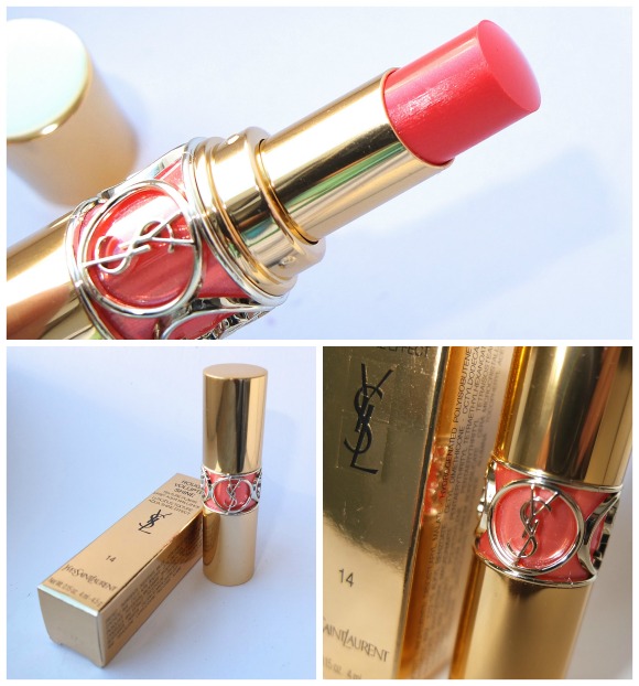 Moppis Blog - Aus Freude.: YSL Rouge Volupté Shine Nr. 14 Lippenstift ...