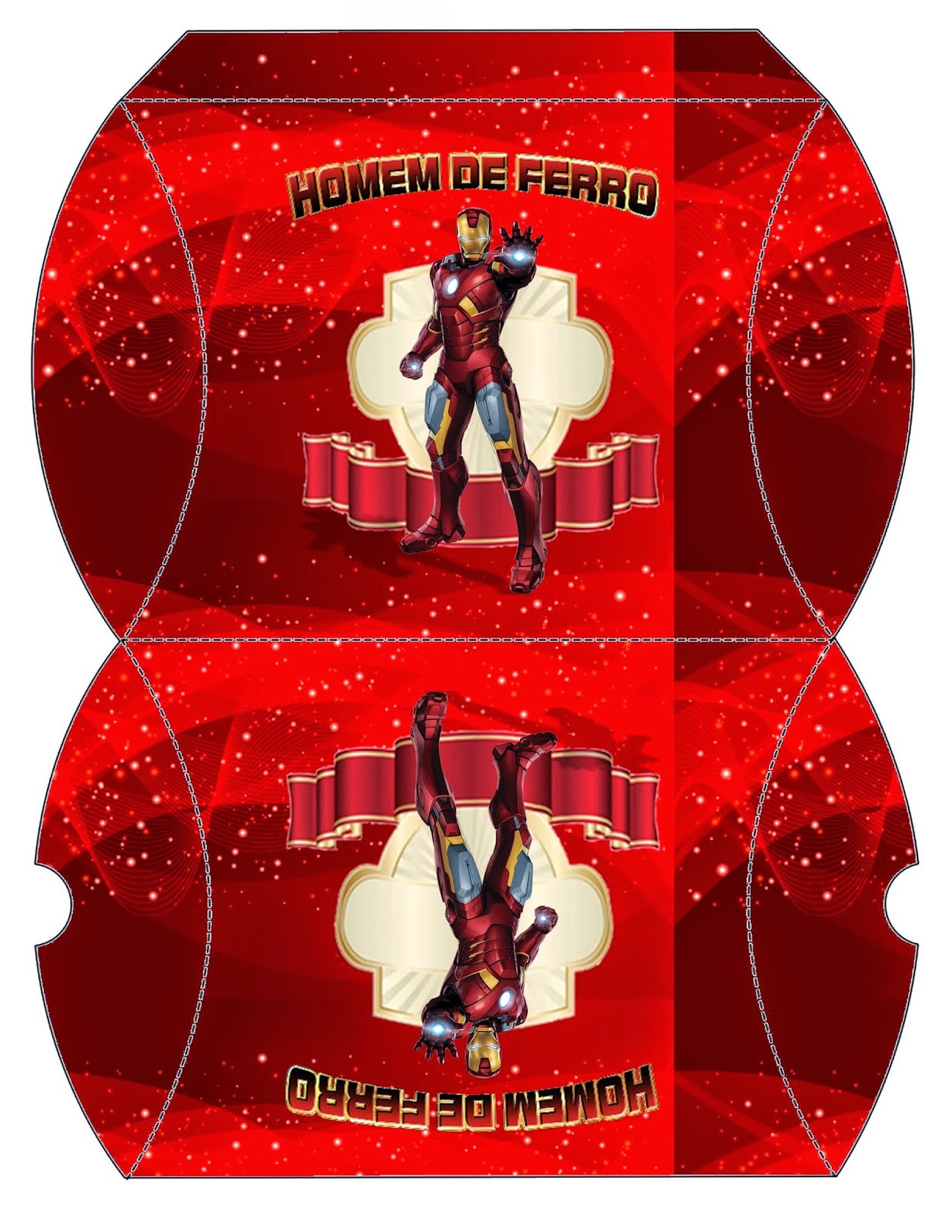 Iron Man Birthday Party: Free Printable Boxes. - Oh My Fiesta! for Geeks