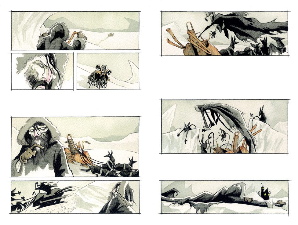 Gris Grimly's Frankenstein: August 2012