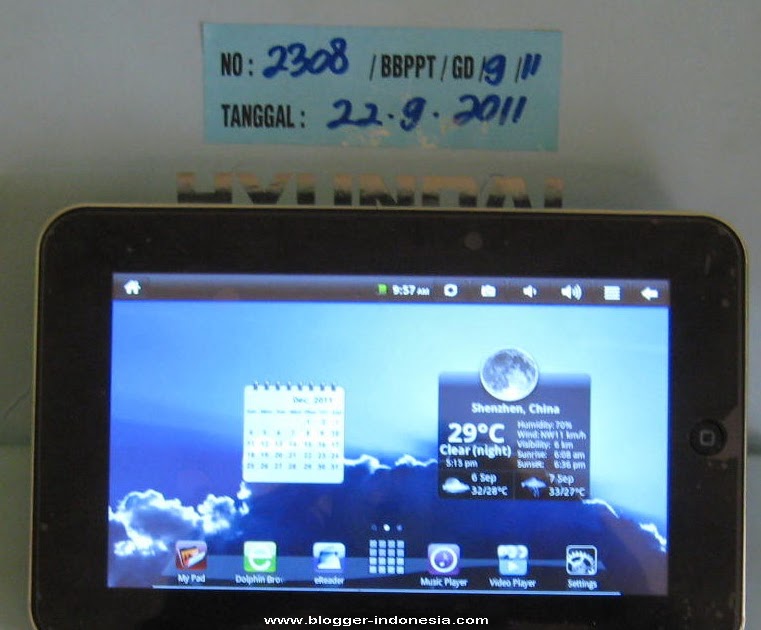 Foto Hyundai Mpad MP-RC701 - Agustomo