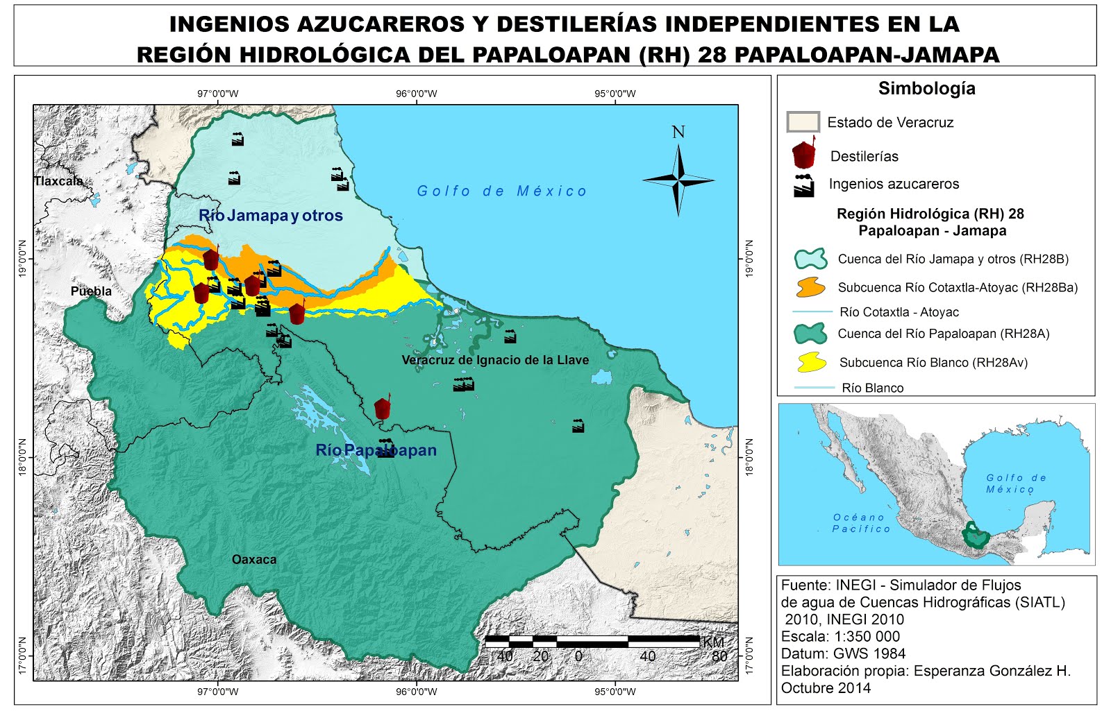 Defensa de la cuenca del río Atoyac, Veracruz: MAPAS PARA LA RESISTENCIA