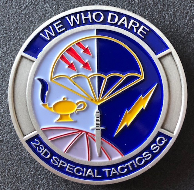 THE USAF RESCUE COLLECTION: USAF 23rd STS Challenge Coin