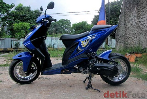 Foto Modifikasi Motor Honda Beat custom Low Rider - Ind Modified