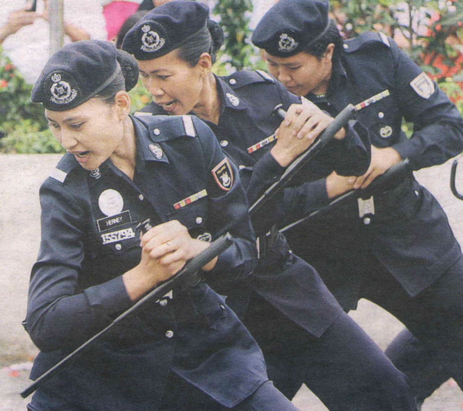 Kor Kadet Polis SMK Telok Gadong: Senjata : T-Baton : : Tonfa Baton