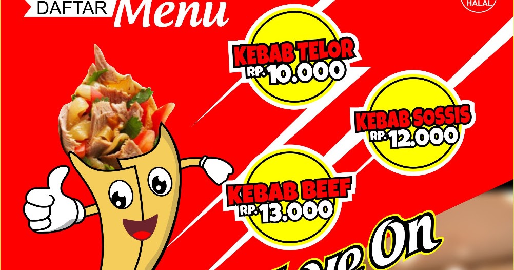 CONTOH BROSUR KEBAB KEREN - Agen87