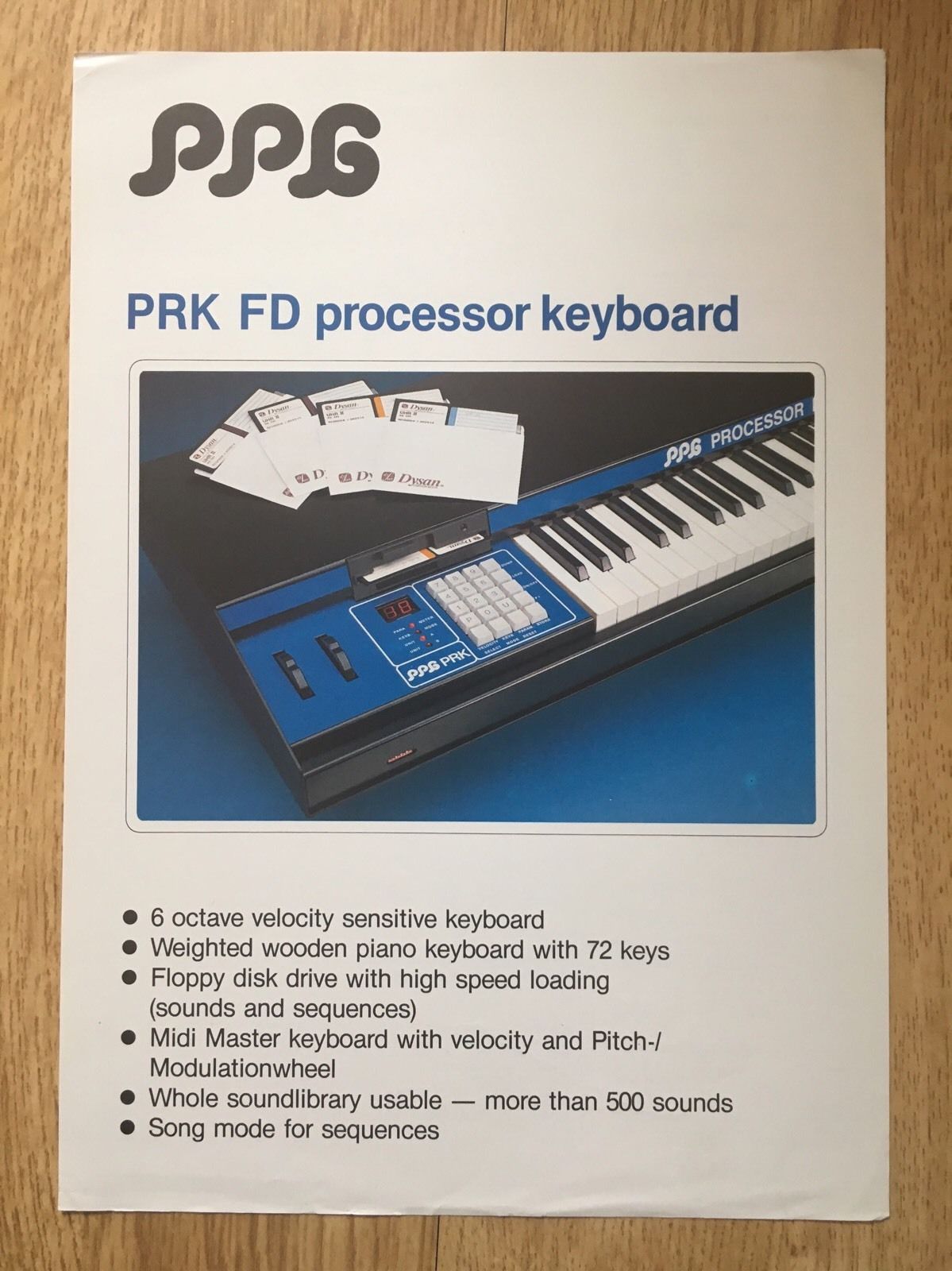 MATRIXSYNTH: PPG Wave Collection *Original Brochure*
