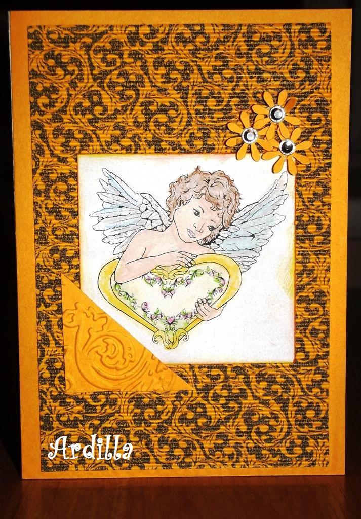 Ardilla's Papers: Angel card 1