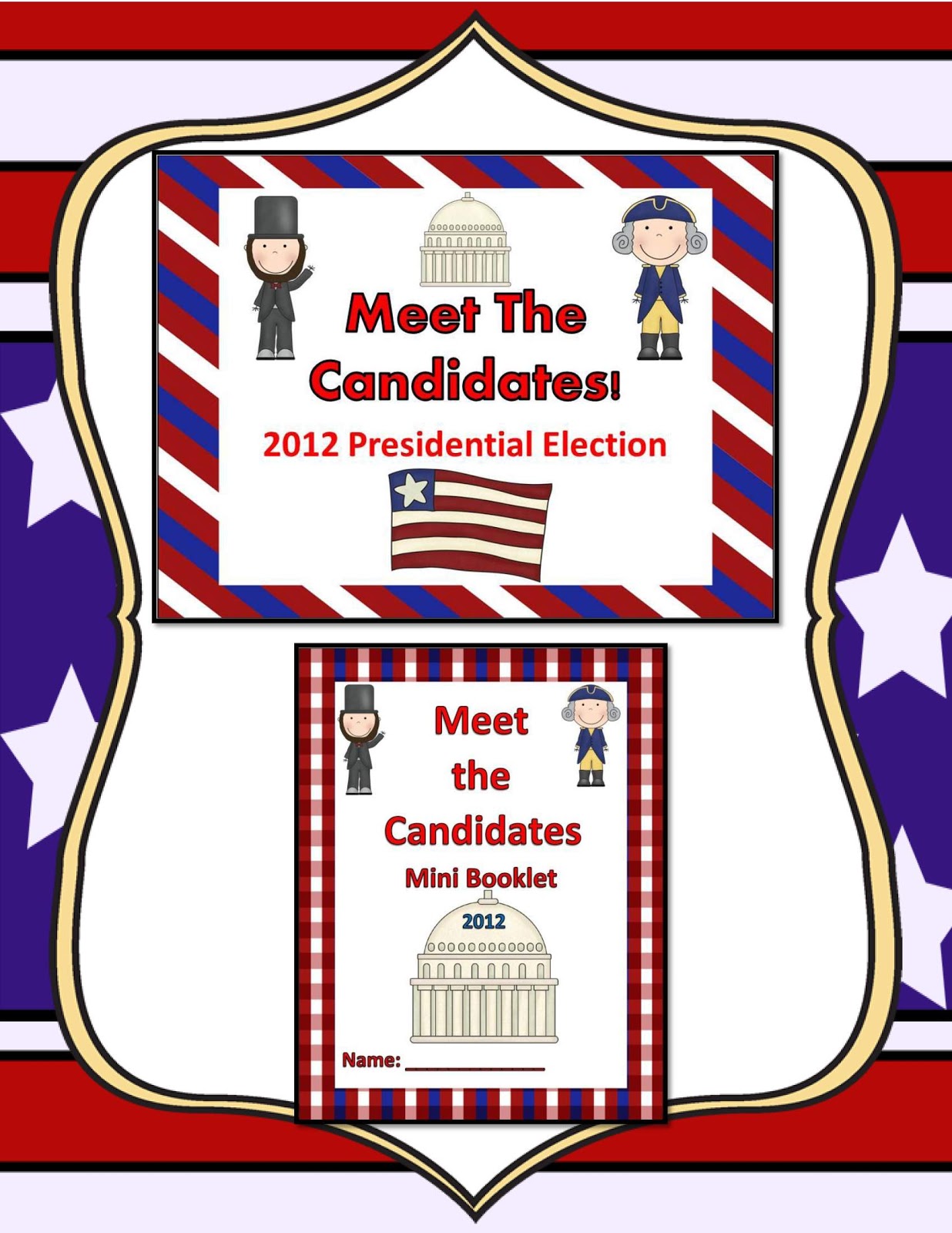 Little Miss Middle School: Presidential Election Activity Booklet