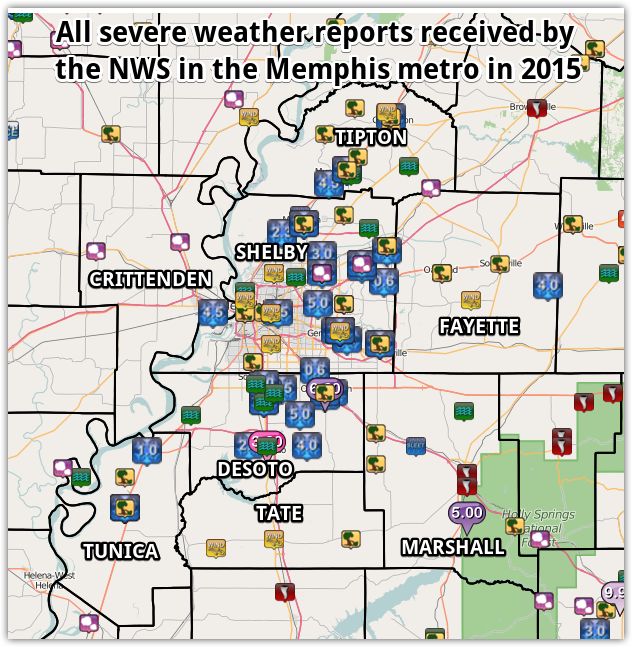 MWN Blog: A Warm 2015 Memphis, TN Annual Climate Recap