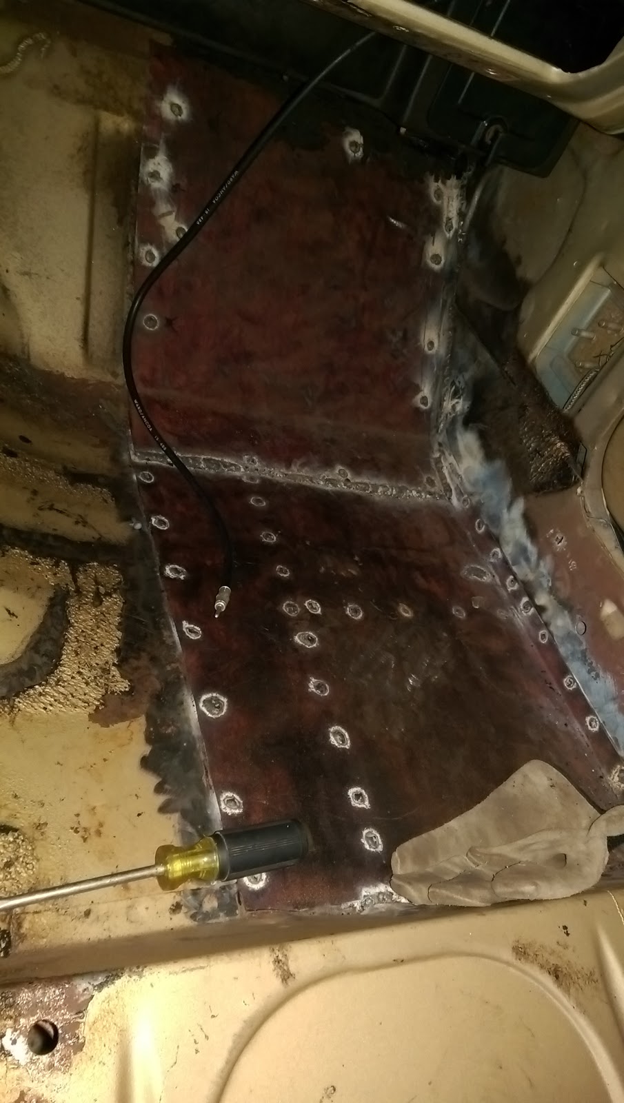 Eli's 68 Mustang Project: Those torque boxes