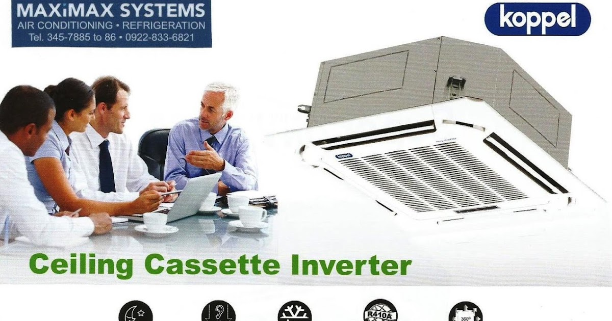 MaximaxSystems.com: KOPPEL SPLIT CASSETTE AIRCON - INVERTER