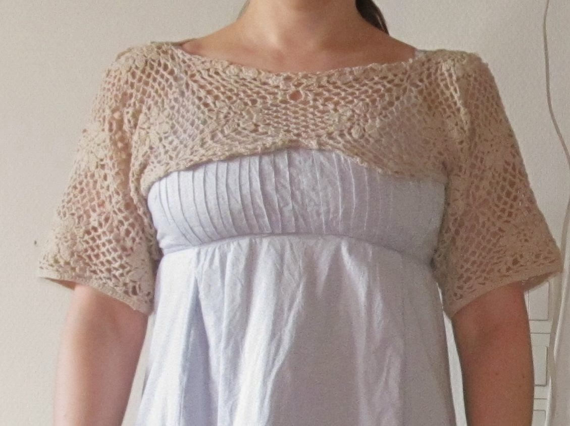 Refashion Co-op: Summer shoulder cover thing