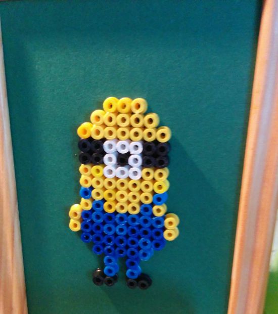 Mikibou Pyssel: Pärlplatta Minion