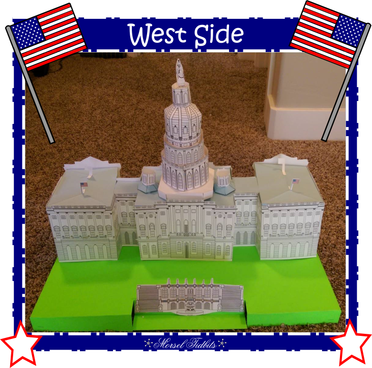 Morsel Tidbits: U.S Capitol Paper Model