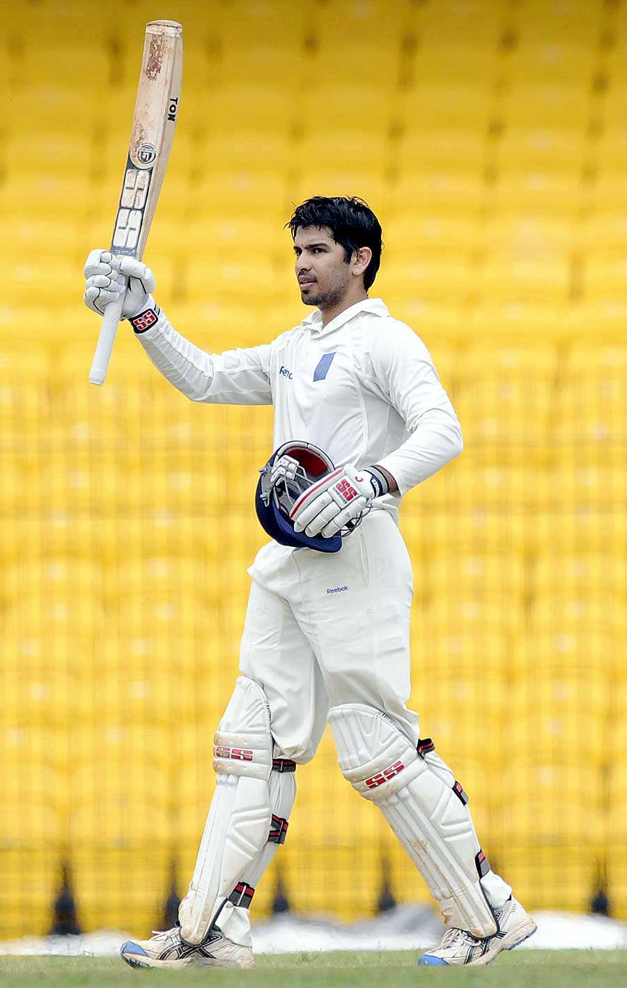 GET by U: Naman Ojha celebrates his century, South Zone v Central Zone ...
