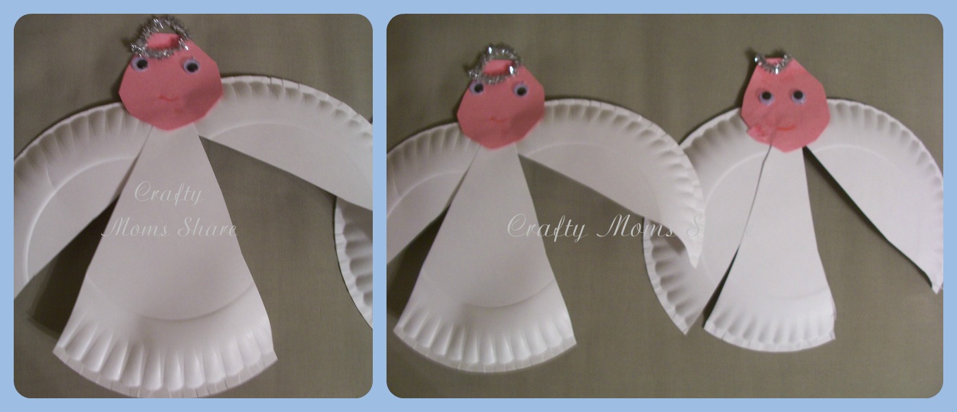 DIY Paper Crafts: Paper Plate Angel Craft