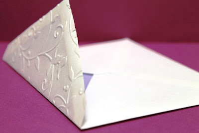 Paper Art Princess: Bridal Shower Card with matching embellished envelope