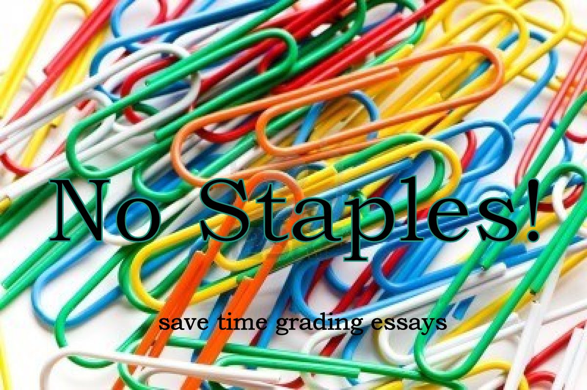 My Other Self: Time Saver: No Staples!