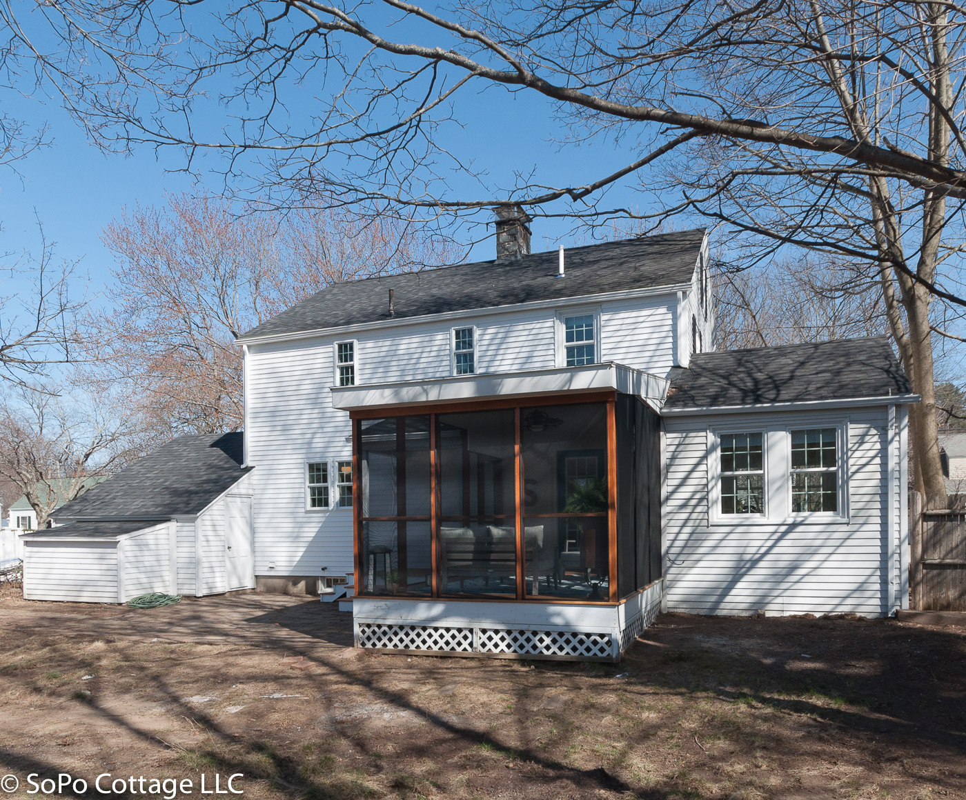 SoPo Cottage: Vintage Colonial - Dull and Drab to Sleek and Sophisticated