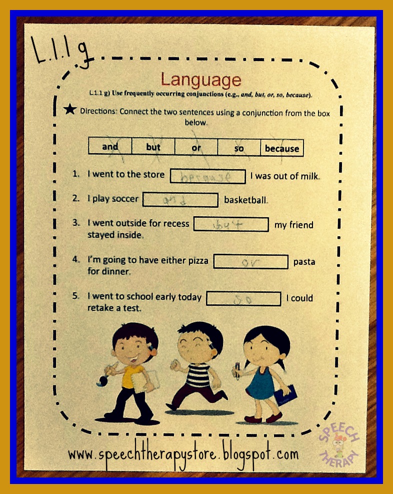 Speech Therapy: All the Common Core Activities you Can Take :)