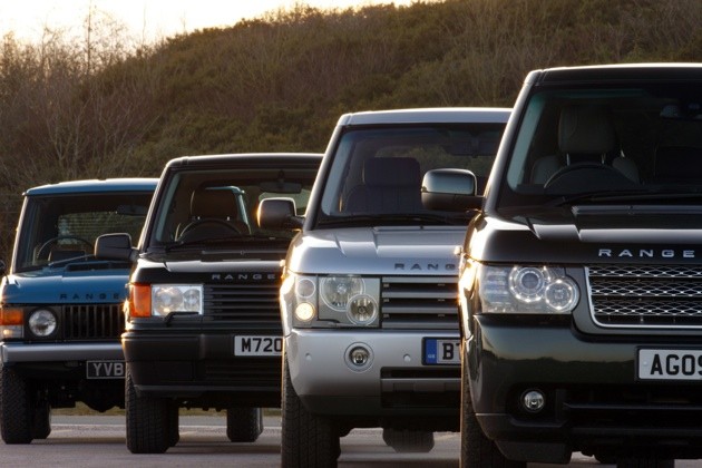 Land Rover Club, Range Rover, Freelander: La Range Rover cumple 40 años