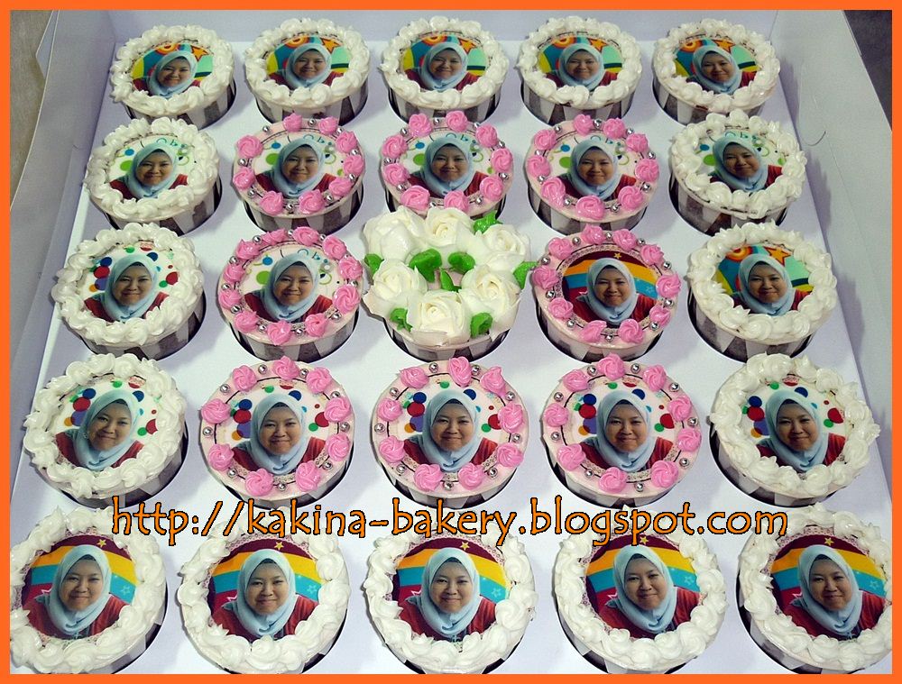 Kakina Sweet Bakery Penang: Cupcake.....Dari Diyana Sungai Tiram bayan ...