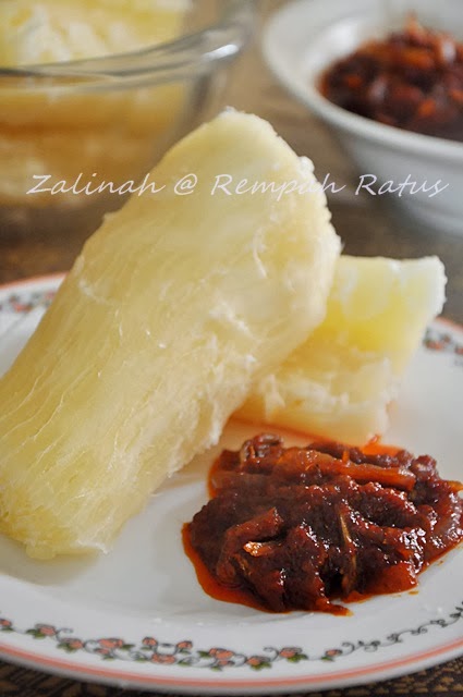 Rempah Ratus: Ubi Rebus Dan Sambal Tumis Ikan Bilis
