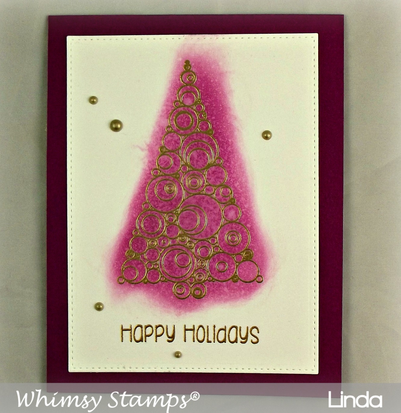 SWG Design by Linda Levoir: Quick and Simple Stamped Christmas Cards