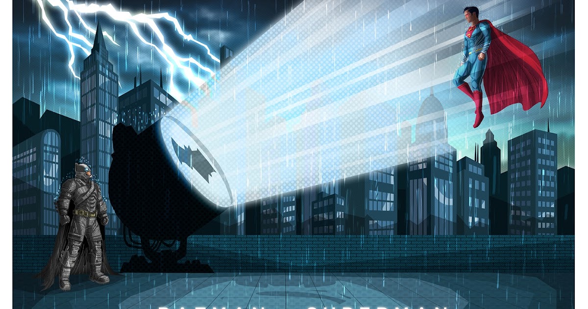 Ken Turner: Batman v Superman - Poster