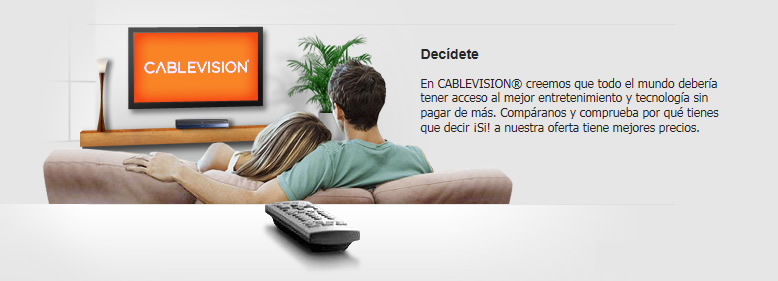 TV por cable con Internet y Telefono: Television Digital de Cablevision