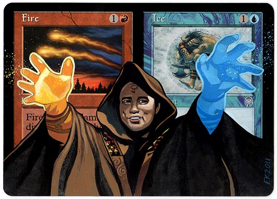 A card altered for the Meddling Mage himself! : r/magicTCG