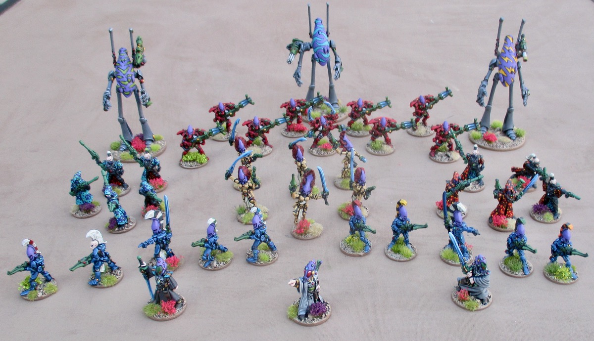 Tim's Miniature Wargaming Blog: Howling Banshees